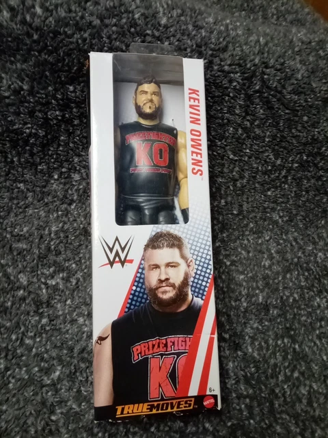 WWE KEVIN OWENS Steen 12 inch Mattel True Moves Action Figure CM Punk ...