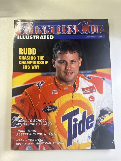 WINSTON CUP ILLUSTRATED Ricky Rudd Bobby Allison May 1995(JG1123-706) £ ...