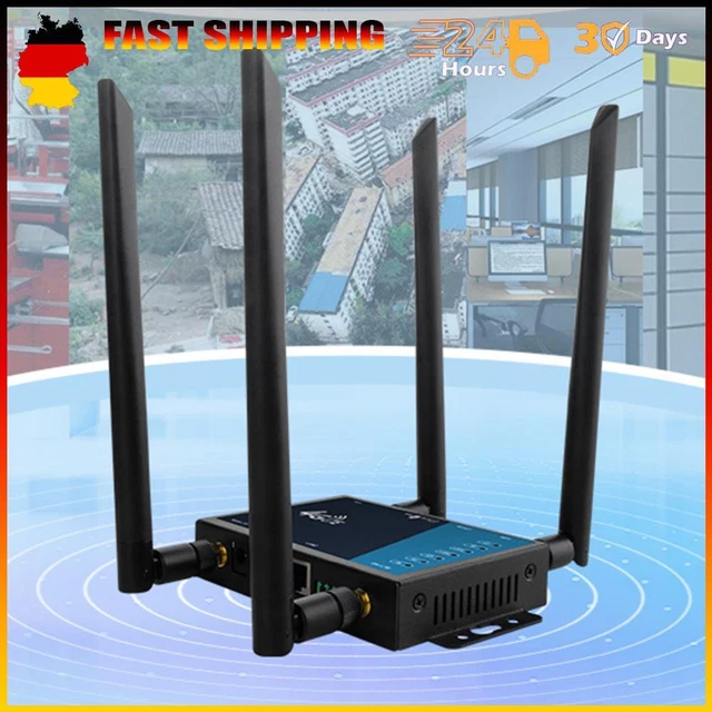 DE 4G Wireless Router 300Mbps WiFi Router mit SIM-Karten-Slot (EU ...