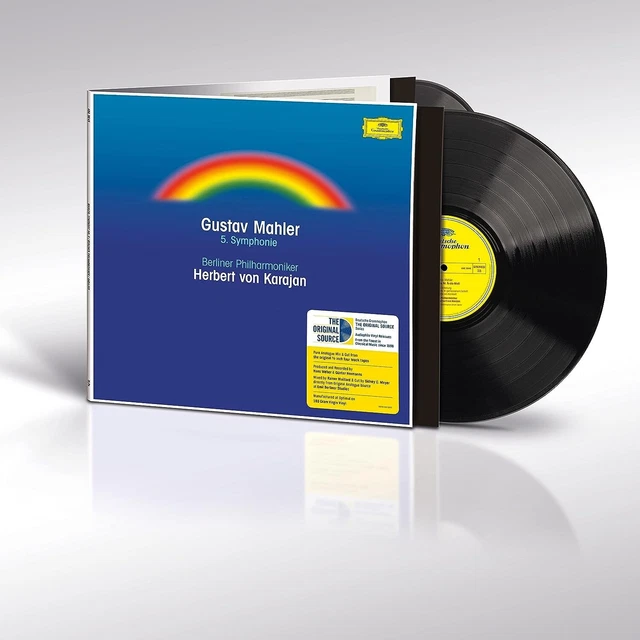 GUSTAV MAHLER SYMPHONY Numéro 5 Herbert Von Karajan & Berliner Philharmoniker EUR 160,90 ...