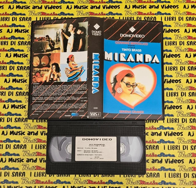 VHS FILM MIRANDA Tinto Brass serena grandi a. occhipinti DOMOVIDEO ...