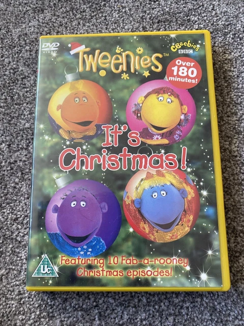 TWEENIES: IT'S CHRISTMAS! DVD CBeebies CBBC 10 Episodes 180 Min Run ...