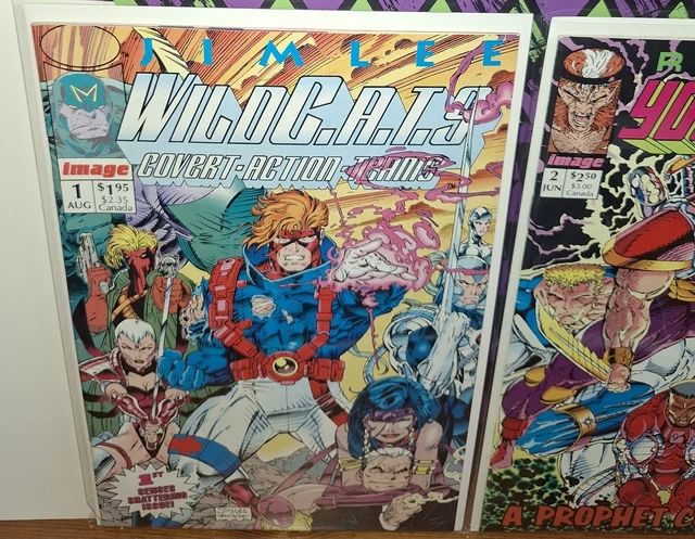 YOUNGBLOOD #1 #2 Red Logo Image Comics 1992 1St Appearance Of Prophet ...