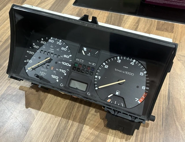VW GOLF JETTA Mk2 Ce2 Non-Mfa Instrument Cluster 120Mph 7K Rpm ...