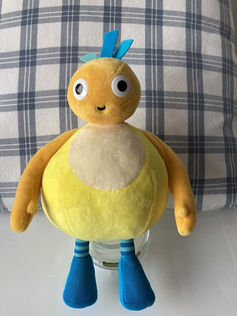 TWIRLYWOOS YELLOW CHICK Soft Toy Plush Cbeebies 2015 Golden Bear ...