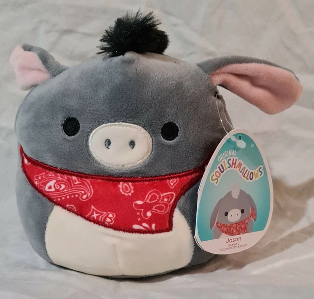 RARE SQUISHMALLOW &JASON The Donkey 5 Inch" Brand New With Tags ...