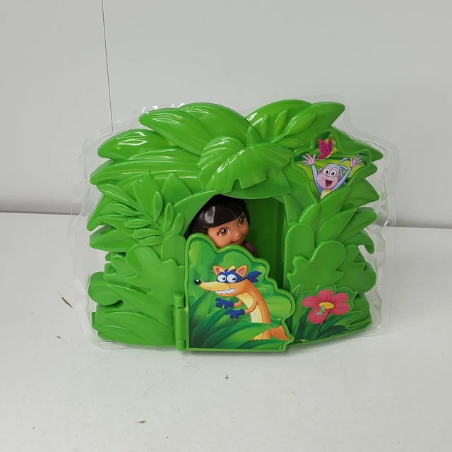 DORA THE EXPLORER Figure Jungle Hideout Swiper DecoPac Cake Topper Toy ...