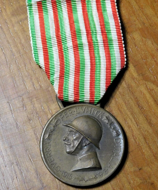 MÉDAILLE COMMÉMORATIVE ITALIENNE 1915- 1918 EUR 10,00 - PicClick FR