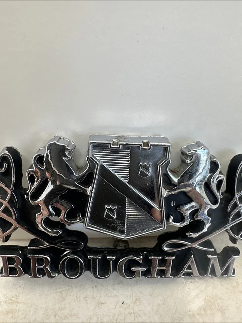 CHRYSLER BROUGHAM Emblem Name Plate Badge OEM #3506456G $39.00 ...