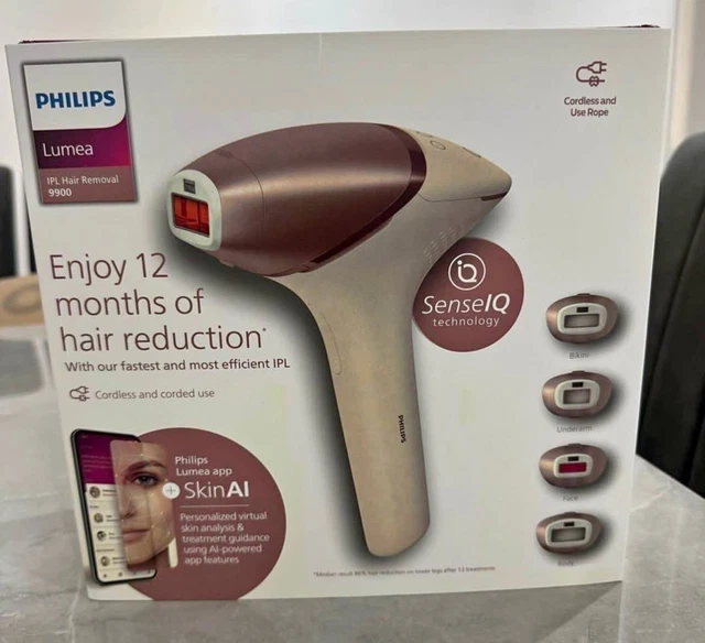 PHILIPS LUMEA IPL 9900 Series Hair Removal Device £135.90 - PicClick UK