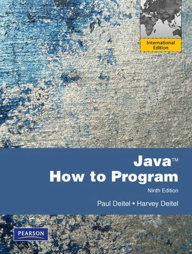 JAVA HOW TO Program: International Version, Deitel, Paul J., Deitel ...