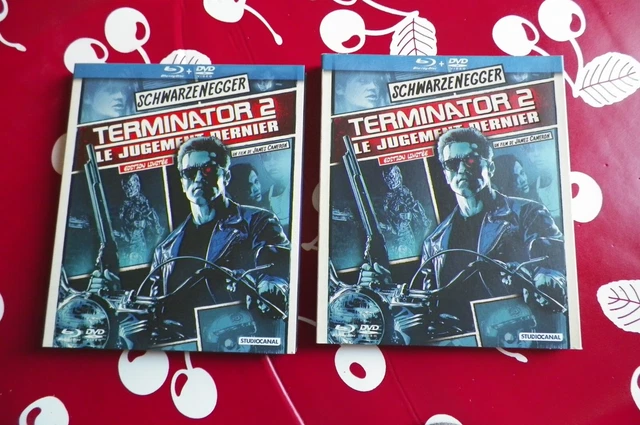 TERMINATOR 2 Blu-ray + dvd édition limitée ATTENTION QUE L ÉTUI EN ...