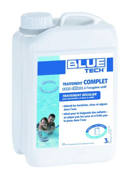 TREATMENT COMPLETE WITHOUT Chlorine To L'Oxygen Active 3L Non Irritant £27.30 - PicClick UK