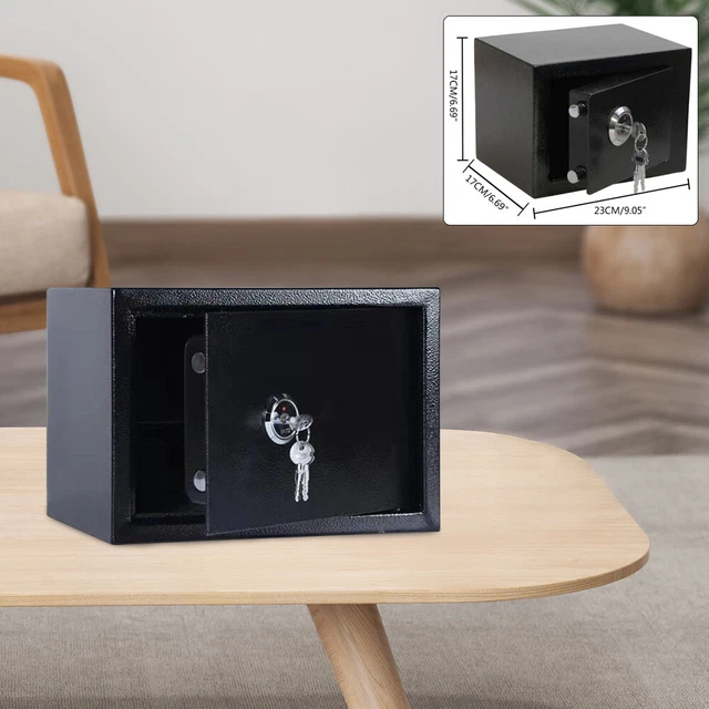 MINISAFE MIT SCHLOSS Minitresor Safe Mini Safe Tresor Wandsafe ...