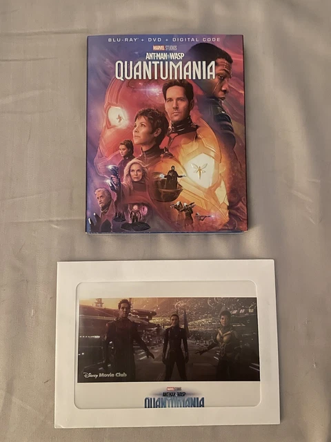 ANT-MAN AND THE Wasp Quantumania (Blu-ray DVD Digital) + DMC Slipcover | LITHO EUR 36,93 ...