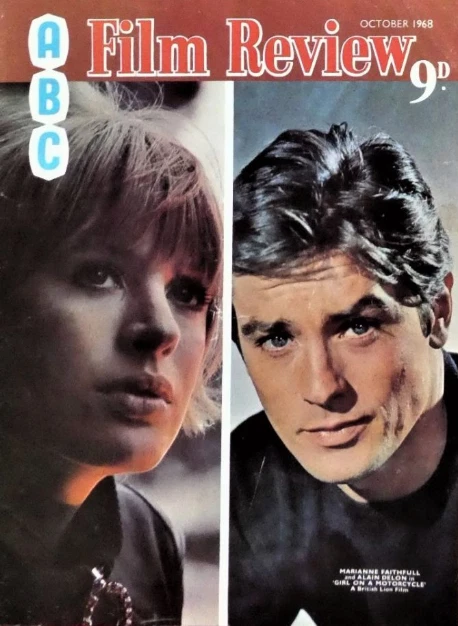 ABC FILM REVIEW Oct 1968 - Alain Delon, Marianne Faithfull, Dracula ...