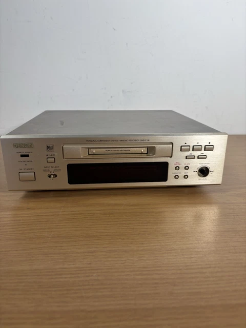 DENON DMD-F100 MINIDISC Player Hi-Fi Separate Component Broken £59.99 ...