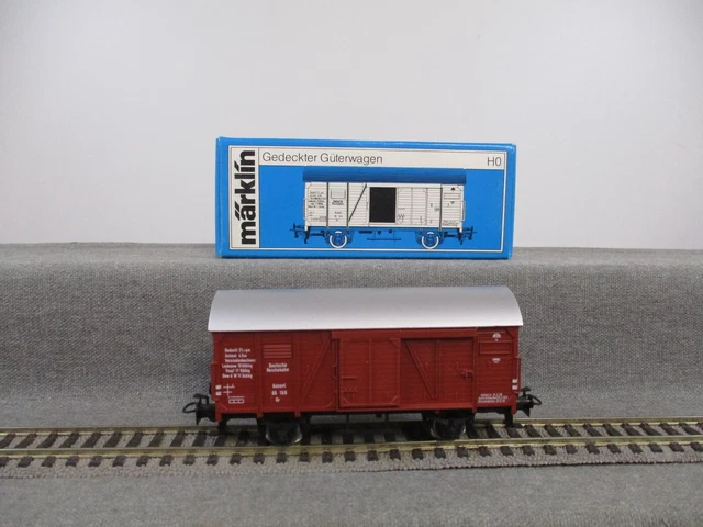 MÄRKLIN SPUR H0 4692 Gedeckter Güterwagen der DR in OVP EUR 9,90 ...