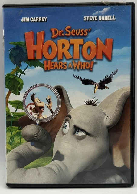 DR. SEUSS’ HORTON Hears a Who! DVD Widescreen Jim Carrey Steve Carell ...