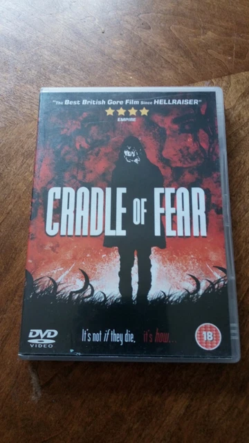 CRADLE OF FEAR DVD Dani Filth Gory Horror New Sealed Movie Original UK ...