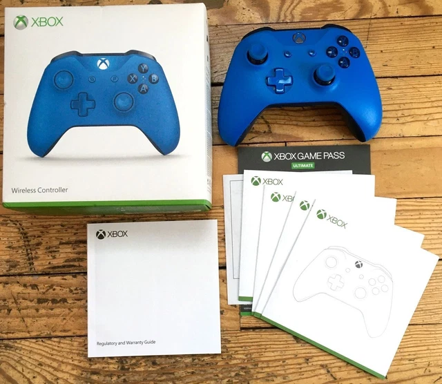 MANETTE OFFICIELLE MICROSOFT Xbox One Series S X Bleue Blue Complète ...