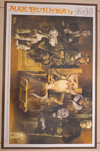 ALAN FORD RITRATTO Di Famiglia Poster Manifesto Tiratura 59/200 Max ...