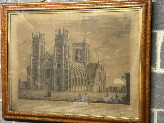 SOUTH WEST PROSPECT Of The Cathedral Church If York Francois Vivares ...