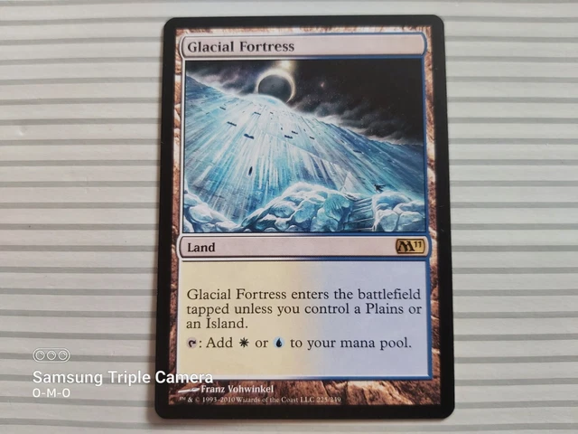 MAGIC: THE GATHERING - Core Set M11 ~ Rare ~ Glacial Fortress EUR 4,73 ...