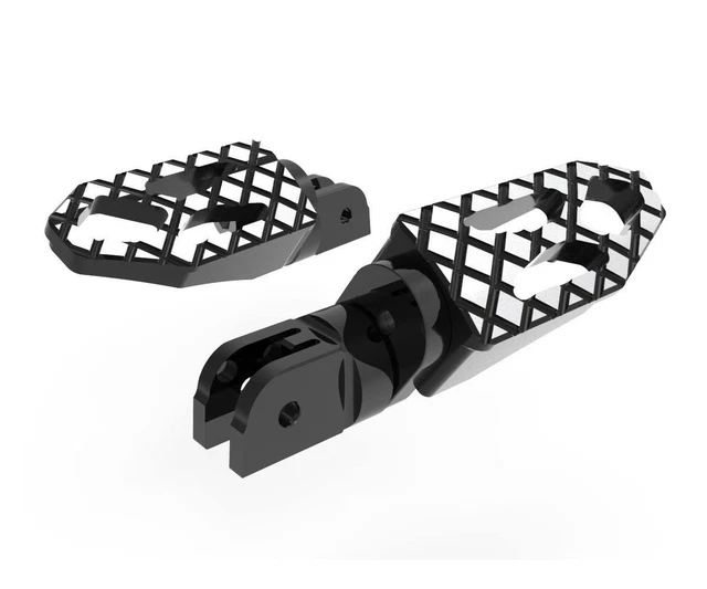 KIT REPOSE-PIEDS PILOTE Aju Noir Dbk Ducati Scrambler 800 Cafè Racer ...