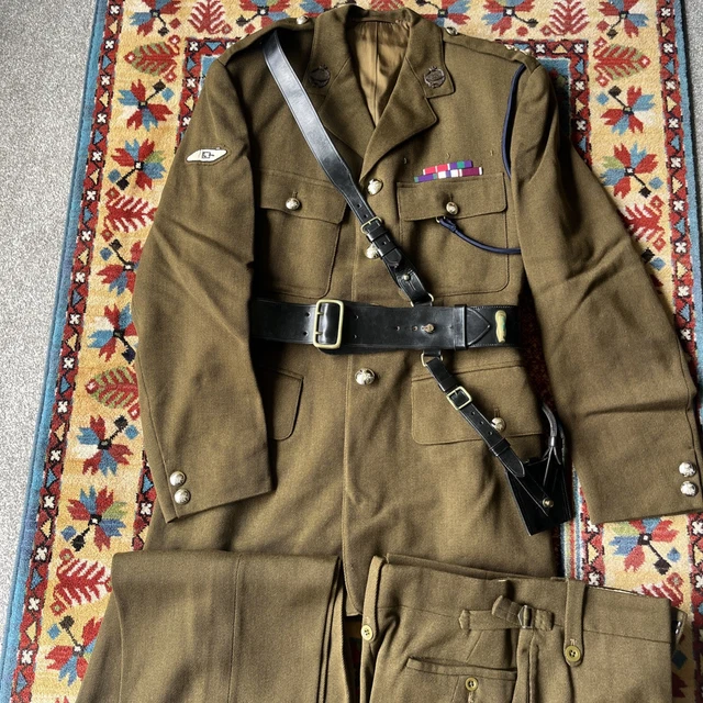 BRITISH ARMY OFFICER No2 Service Dress Lt Col RTR, 2 trouser and Sam ...