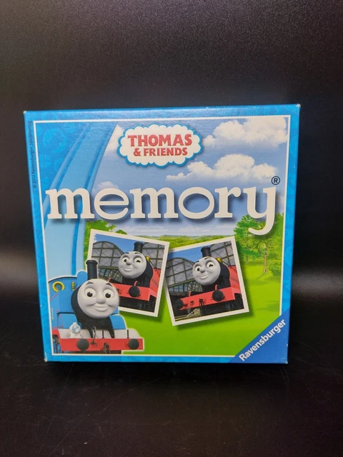 THOMAS TANK ENGINE Friends Memory Game Ravensburger Picture Matching Snap Tiles £5.91 - PicClick UK