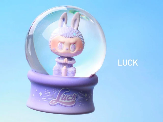 LABUBU SNOW GLOBE Popmart Big Into Energy Series, Opened, Good ...