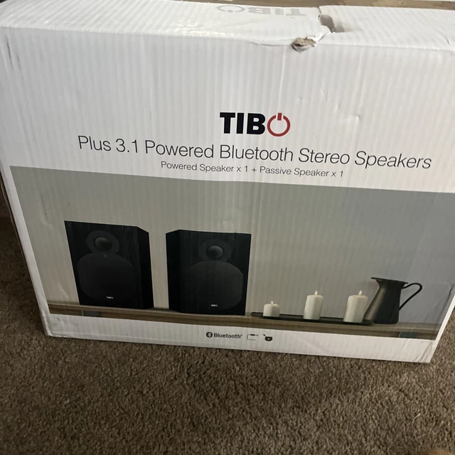 TIBO PLUS 3.1 Stereo Bluetooth Speakers.. Black. Excellent Condition £ ...