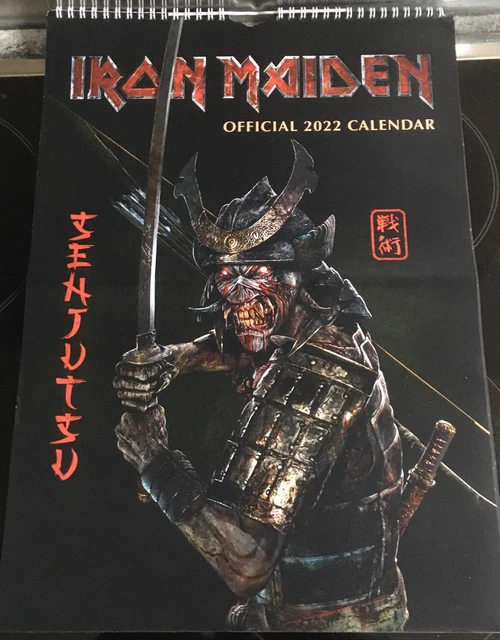 IRON MAIDEN - Senjutsu Calendar 2022 £0.99 - PicClick UK