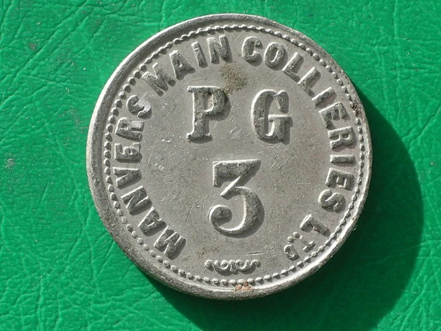 MANVERS MAIN COLLIERY Rotherham Park Gate 3 pre 47 pit check miners ...