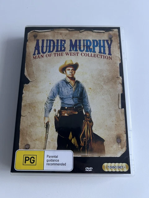 AUDIE MURPHY, MAN Of The West Collection Box Set DVD Region 4 Like New ...