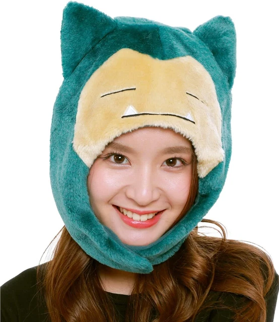 POKEMON KIGURUMI CAP Snorlax Cosplay costume Party Hat One size SAZAC ...