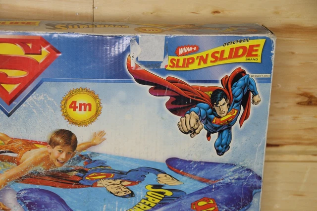 VINTAGE SUPERMAN WHAM-O Original SLIP'N SLIDE Water Slide DC Sealed In ...