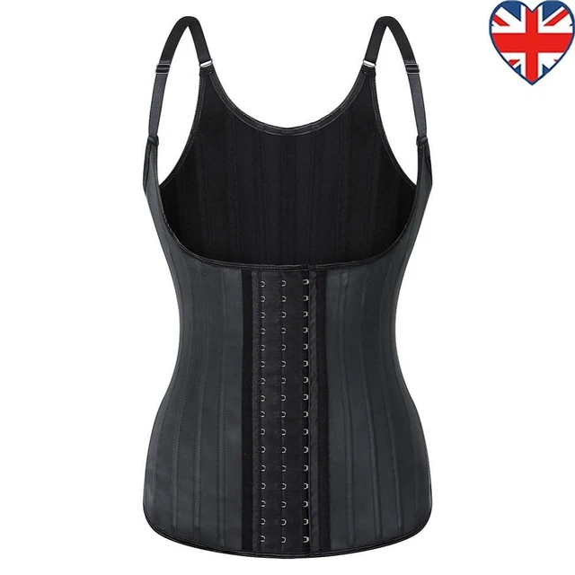 25 STEEL BONE Seamless Latex Tummy Wrap Female Waist Cincher for Women ...