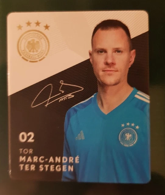 REWE DFB TRADING cards 2022 World Cup Qatar - No. 02 Marc-André Ter ...