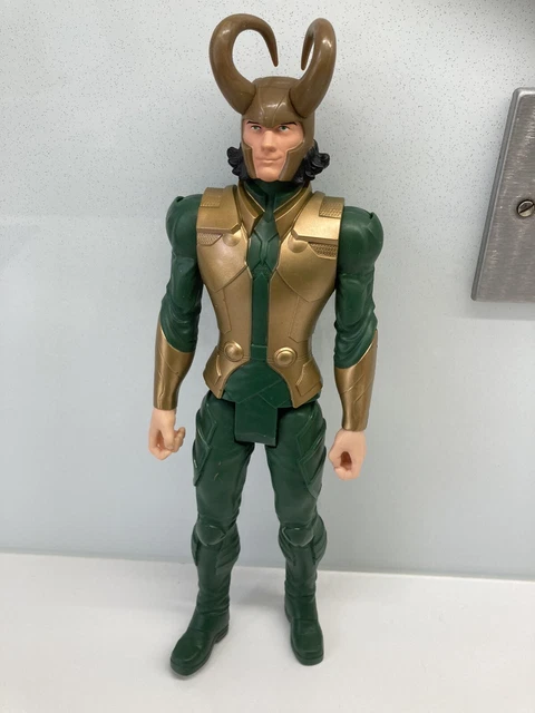 RARE AVENGERS MARVEL Titan Hero Series 12-inch Loki Figure £23.00 ...