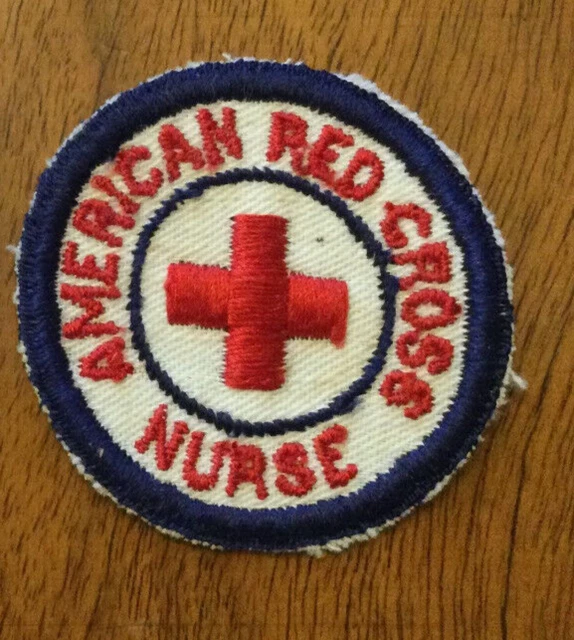 RARE 1930 - 1940 American Red Cross Nurse Patch Uniform WW2 WWII ARC £ ...