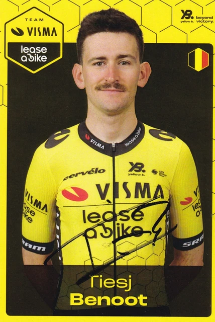 AUTOGRAMMKARTE,TEAM VISMA - Lease a Bike 2025,TdF 2025,sig.,Tiesj Benoot EUR 3,00 - PicClick DE