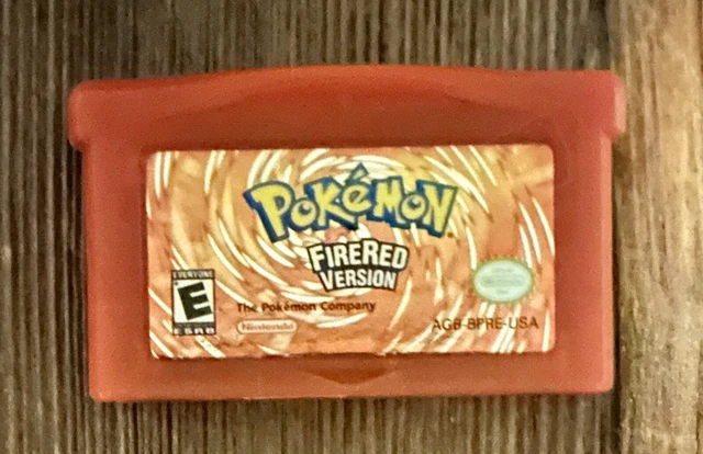 AUTHENTIC POKEMON FIRERED Version | Nintendo Game Boy Advance GBA ...