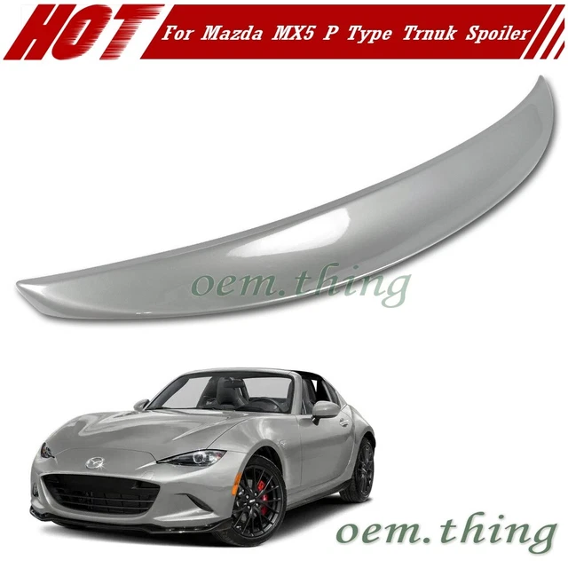 16-22 FIT FOR Mazda MX5 MX-5 Miata Coupe Trunk Spoiler P Type Painted ...