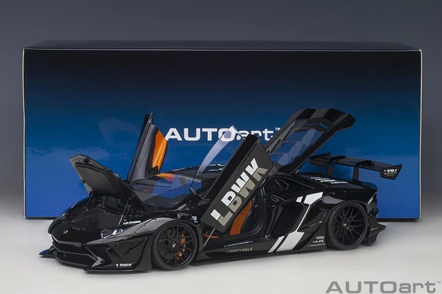 AUTOART LIBERTY WALK LB-Works Lamborghini Aventador Lim Ed LBWK Livery ...
