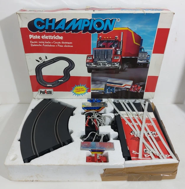 70138 PISTA SLOT CAR POLISTIL 1/32 - Champion Piste elettriche - Trucks ...