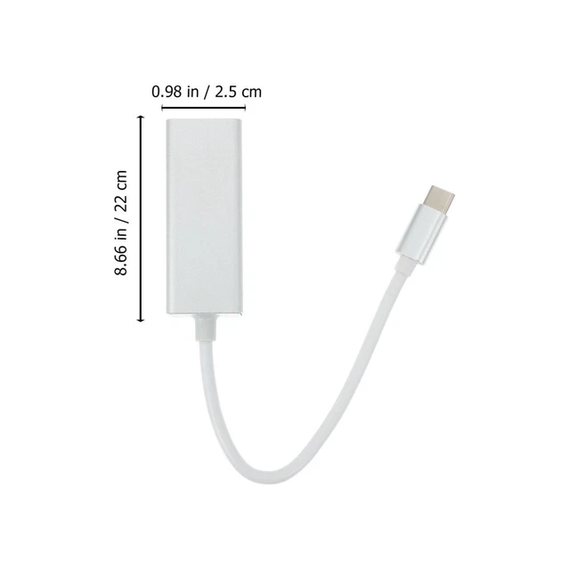 USB TYPE-C LAN Network Adapter 100Mbps RJ45 Network Card Supply $22.65 ...