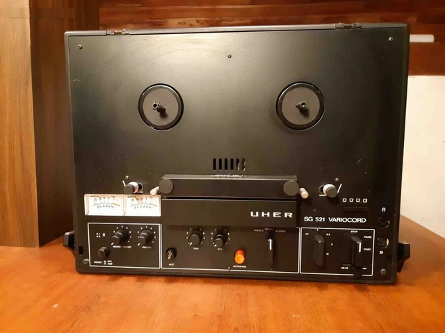 MAGNETO À BANDES Uher SG 521 Variocord EUR 60,00 - PicClick FR