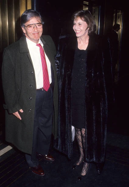 DIRECTOR FRANK PERRY wife author Barbara Goldsmith at the 56th- 1991 ...